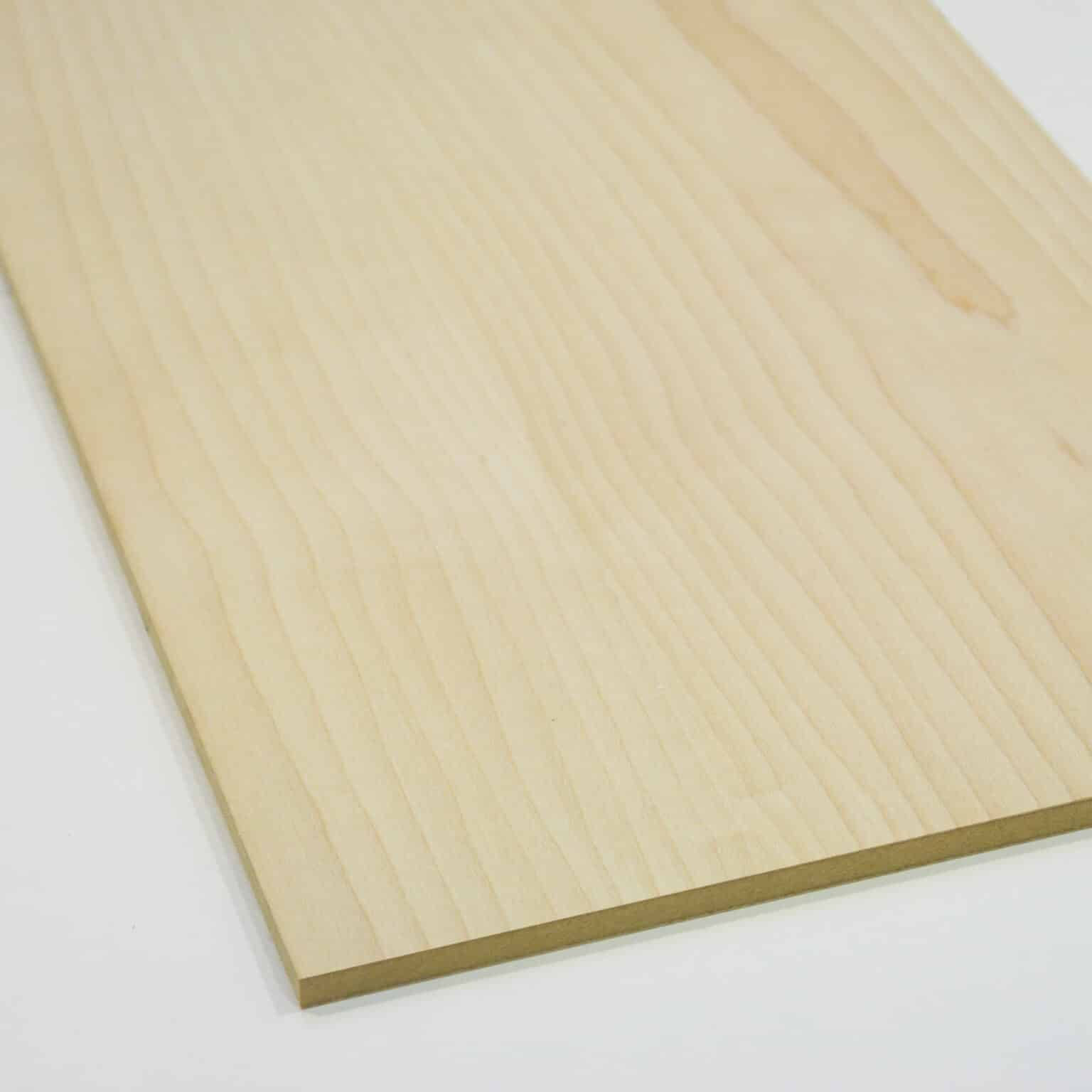 Veneered MDF - Real Wood Veneer Faced MDF Board
