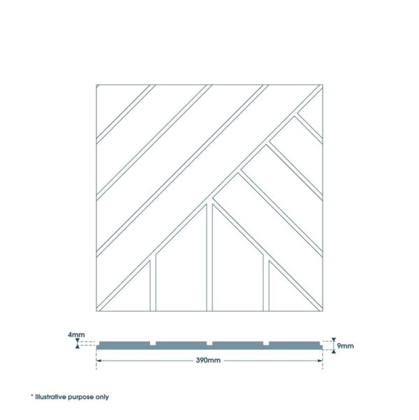 Decorative MDF Wall Tiles - Order Online Today!
