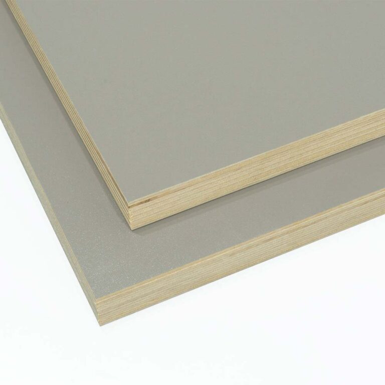 Mid Grey Melamine Faced Birch Plywood - CNC Creations