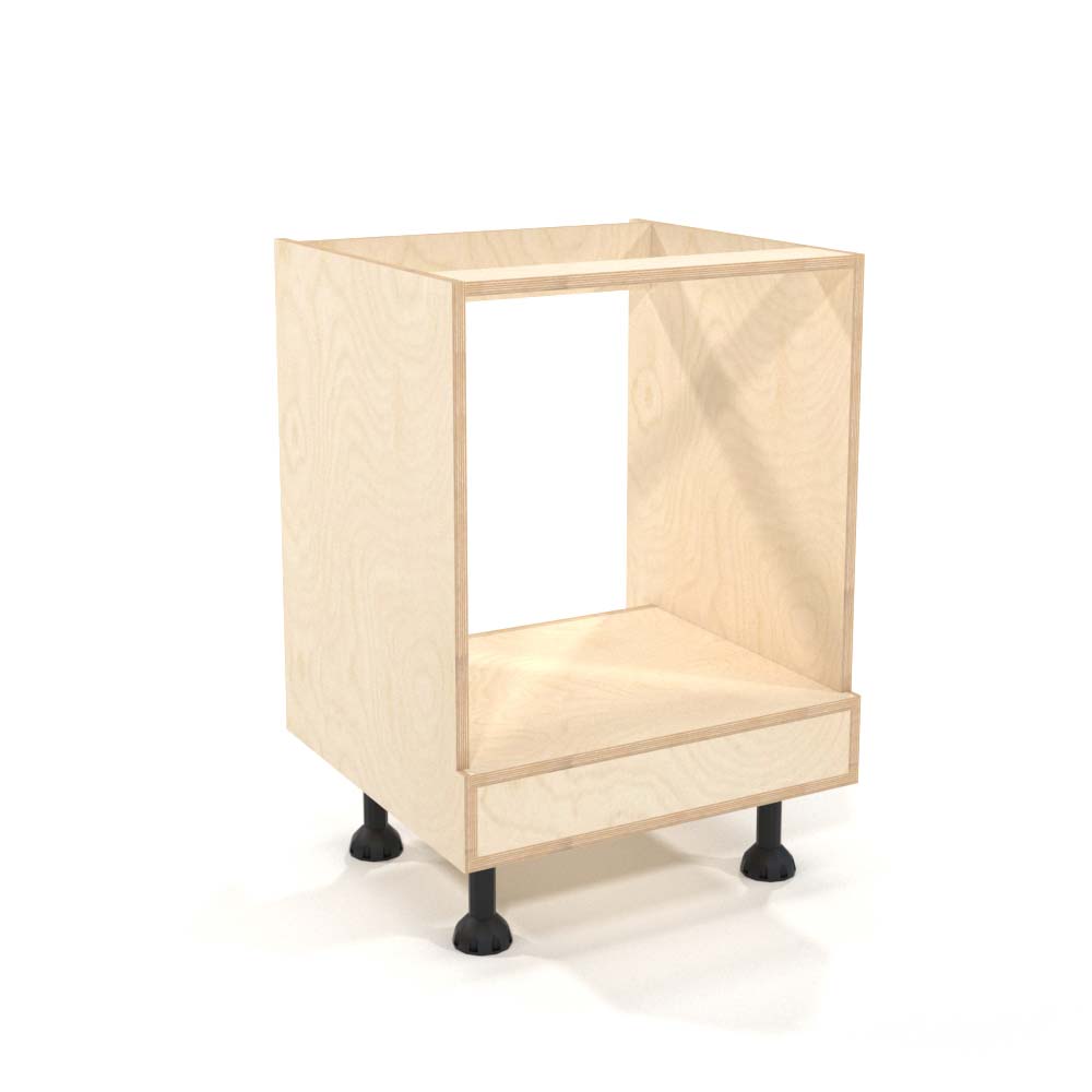 Birch Plywood Undercounter Oven - Made in the UK