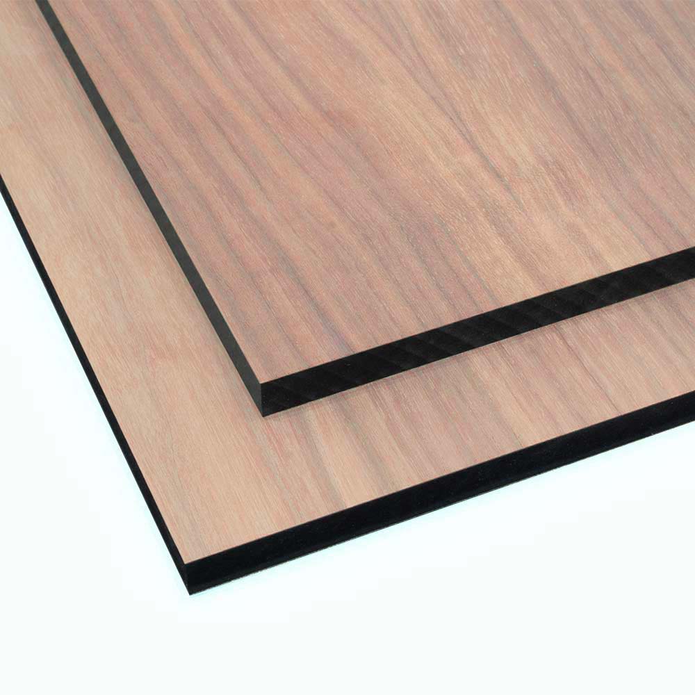 Veneered MDF - Real Wood Veneer Faced MDF Board