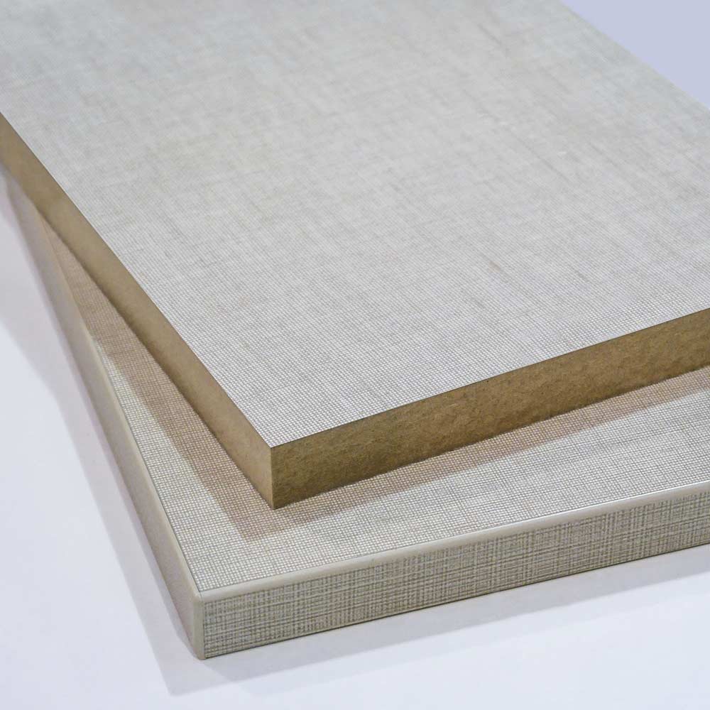 Finsa 12G Lino Cancun Beige Linen Effect Melamine Faced MDF