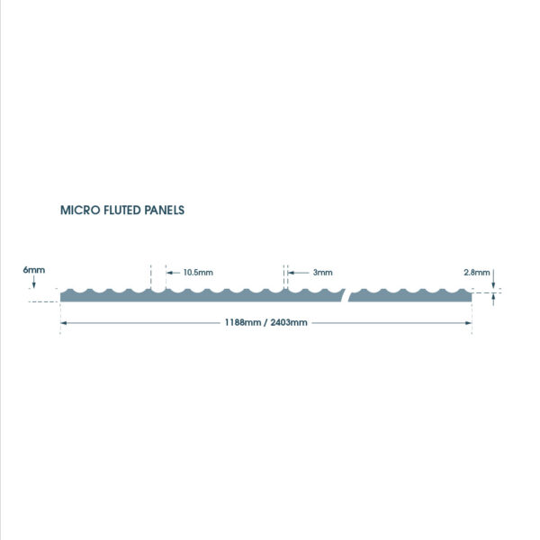 Micro Fluted MDF Panels - View Our Fluted MDF Range