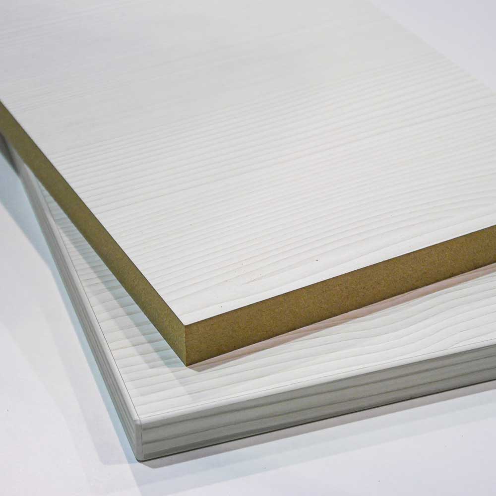 White Wood Effect Melamine Faced MDF - Order online today
