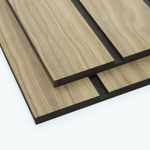 Walnut Wide Slat Wall Panels - CNC Creations